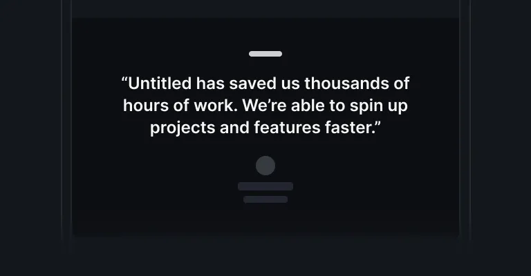 Open-source React UI components | Untitled UI